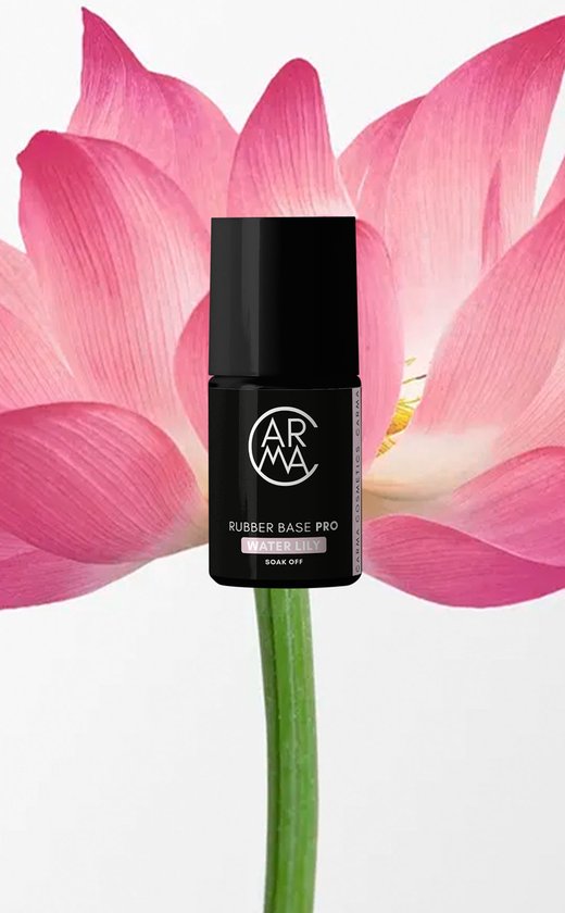 CARMA COSMETICS RUBBER BASE WATER LILY - BIRTH FLOWER JULY | bol.com