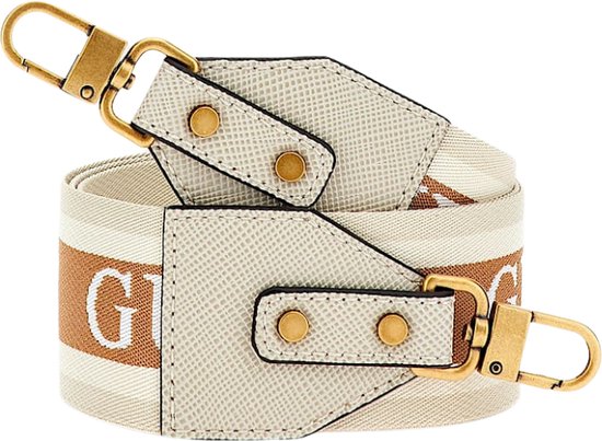 Guess Dames Webbing Band - Taupe | bol