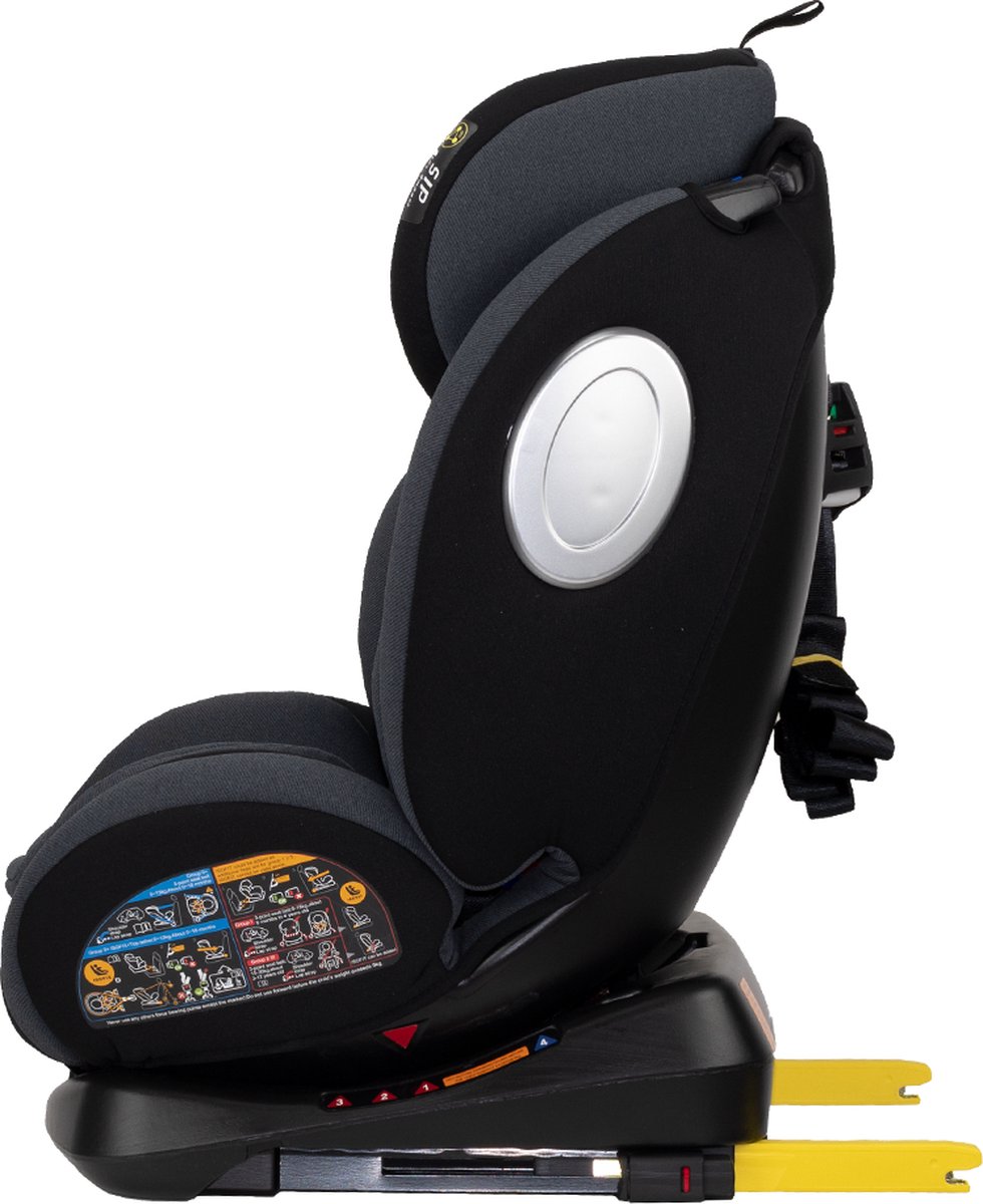 Autostoel Novi Baby® Goliath Go 0-1-2-3 Isofix Rotation Grey | bol.com