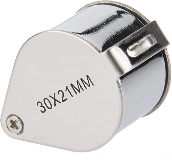 DIGIFLEX loep - lens 30 x 21 mm glas sieraden sieraden antiek ...