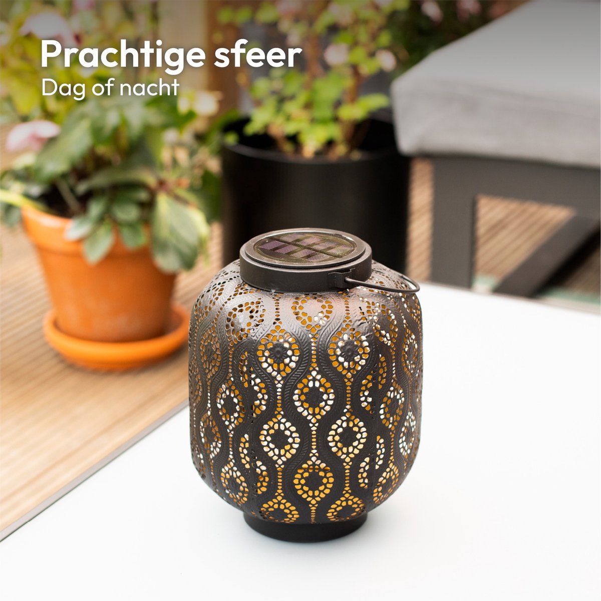 Gadgy Solar Tafellamp Tuin Modern - Solar Buiten Tuinverlichting op ...