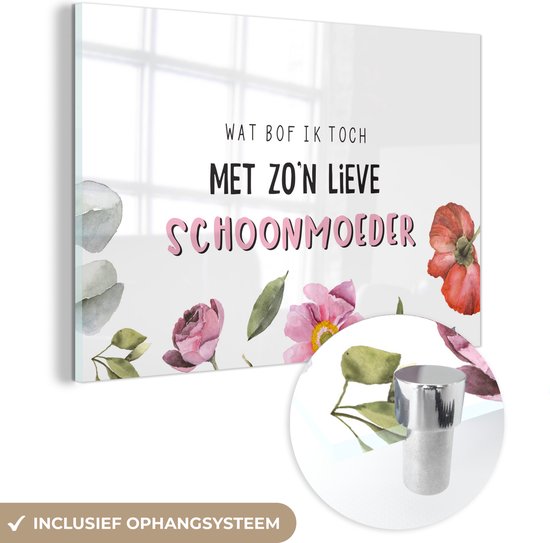 Quotes - Schoonmoeder - Wat bof ik toch met zo'n lieve schoonmoeder ...
