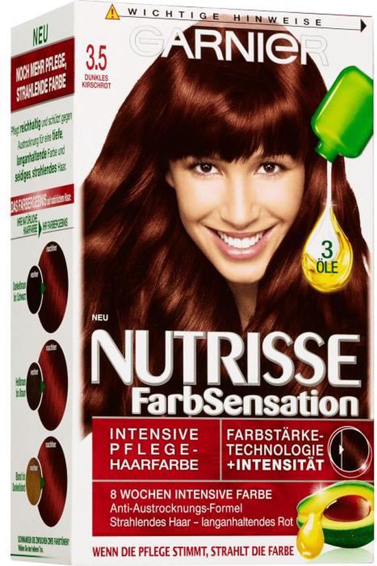 Garnier Haarverf - 3.5 Donker Kersen Nutrisse | bol