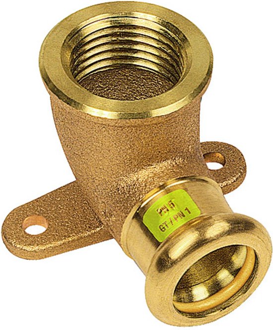 BONFIX Press gas Muurplaat 1/2'' binnendraad x15 mm 2 stuks | bol