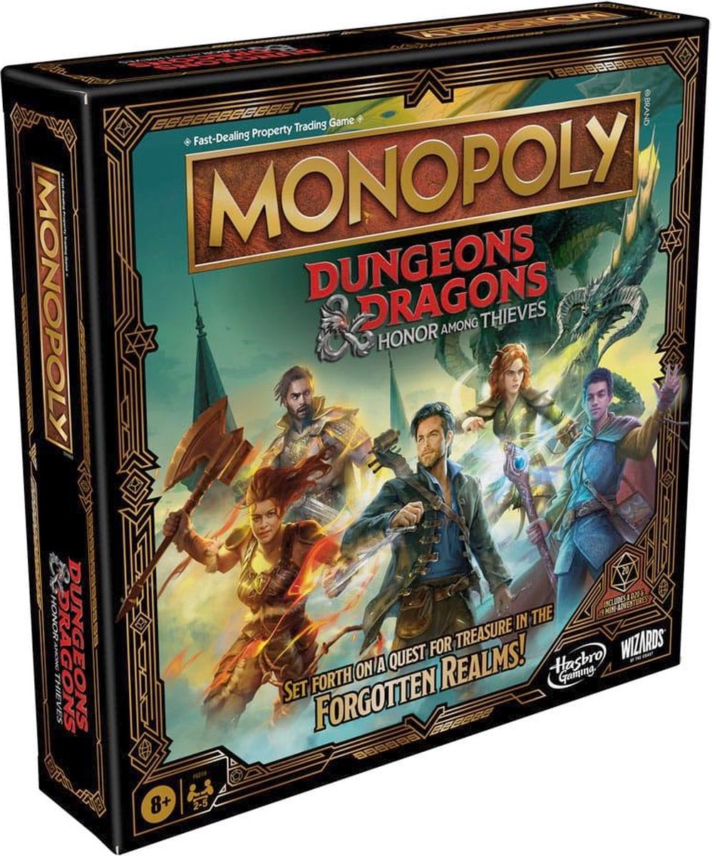 Dungeons & Dragons: Honor Among Thieves Monopoly (UK) | bol.com