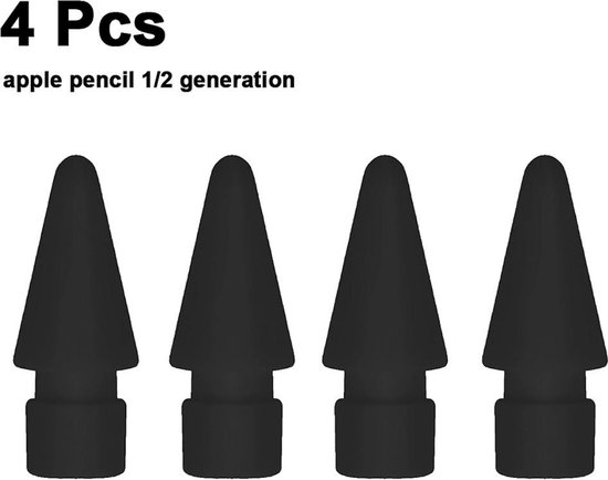 Vervangende punt Apple pencil 1-2 - Replacement tip voor Apple Pencil 1 ... Vervangende punt Apple pencil 1-2 - Replacement tip voor Apple Pencil 1 ...