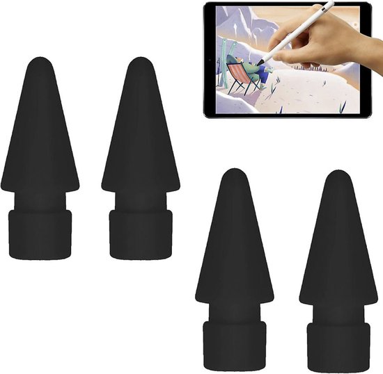 Vervangende punt Apple pencil 1-2 - Replacement tip voor Apple Pencil 1 ... Vervangende punt Apple pencil 1-2 - Replacement tip voor Apple Pencil 1 ...
