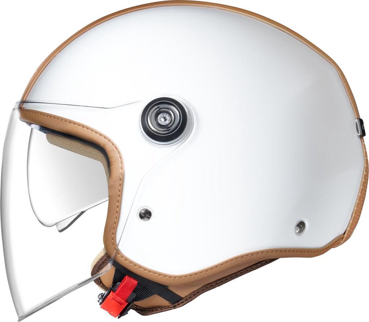 Nexx Y.10 Midtown Wit Camel Jet Helm - Maat M | bol.com