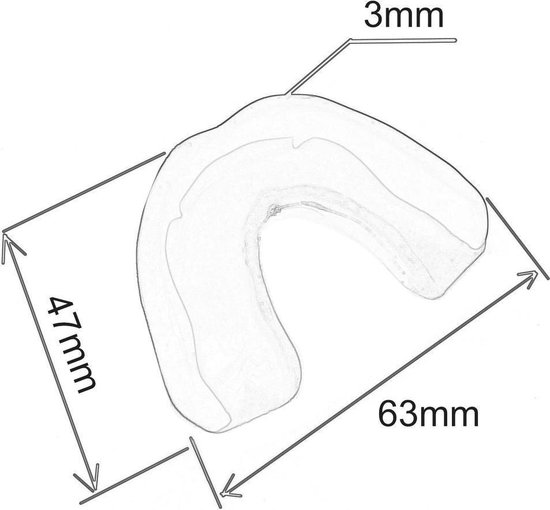 Gebitsbeschermer - Boks Bitje - Boksbitje - Rugbybitje- Hockeybitje ...