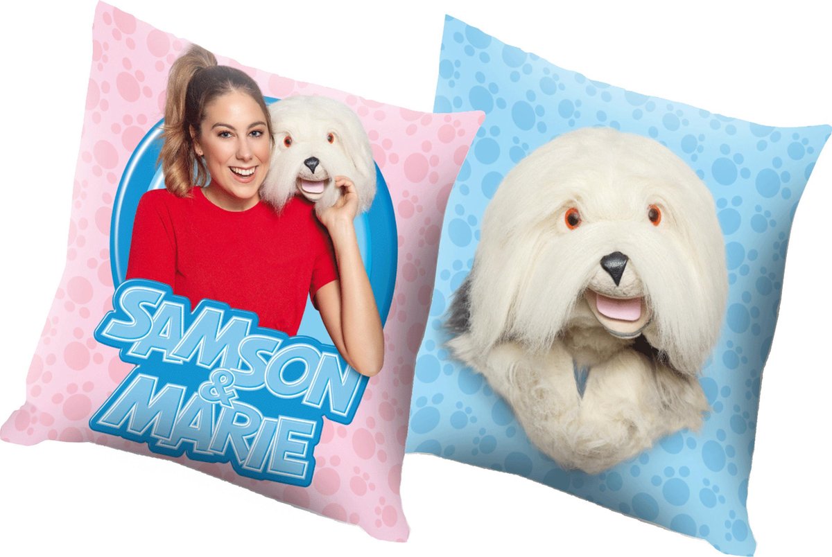 Studio 100 - Samson en Marie Kussen - 40 x 40 cm - Hond - Kinderen ...