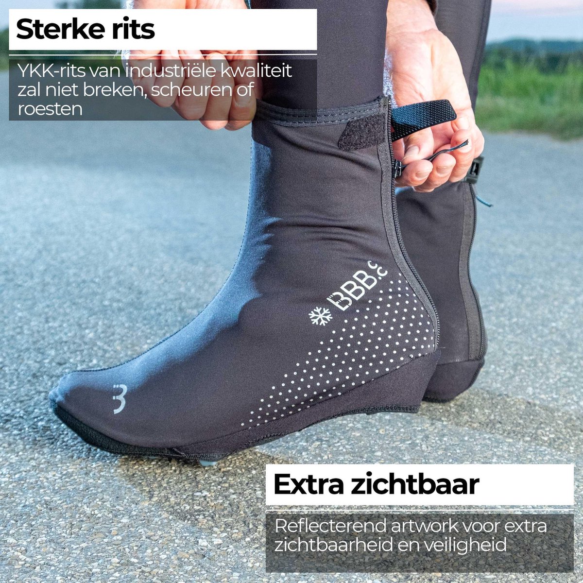 BBB Cycling Freeze Overschoenen Fiets - Racefiets en Mountainbike ...