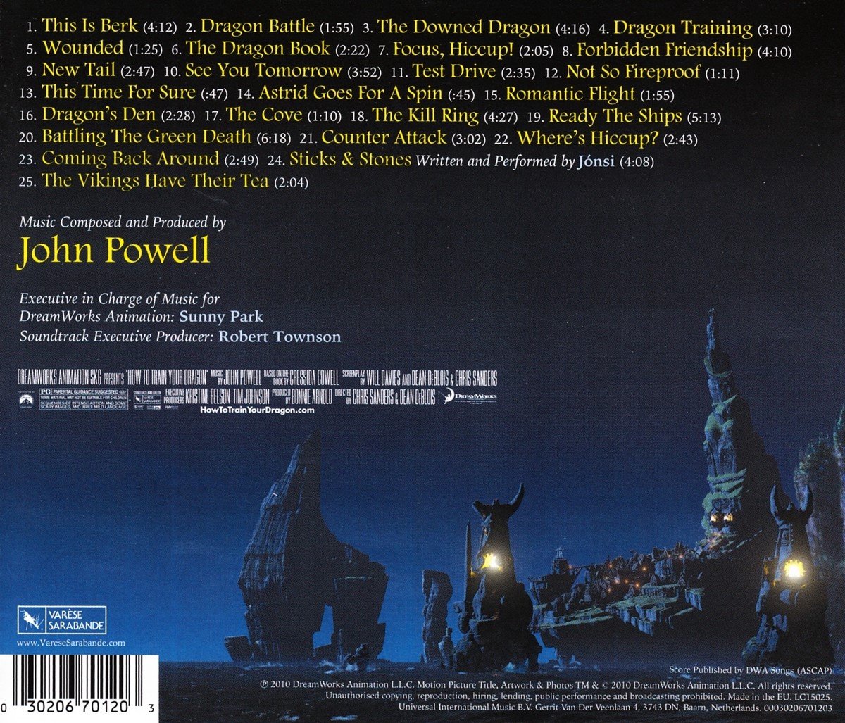 John Powell - How To Train Your Dragon (CD) (Original Soundtrack ...