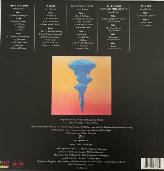 The Steven Wilson Remixes (LP Box), Yes | LP (album) | Muziek | bol