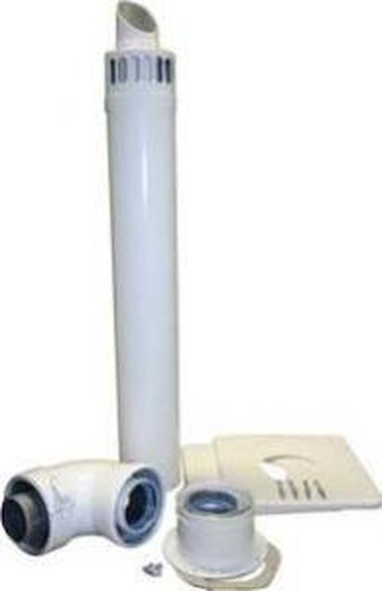 Nefit muurdoorvoer concentrisch 60/100 incl. RGA-adapter | bol