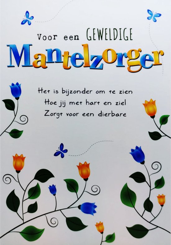 Kaart - Intense - Voor een geweldige mantelzorger - TE050-C | bol.com