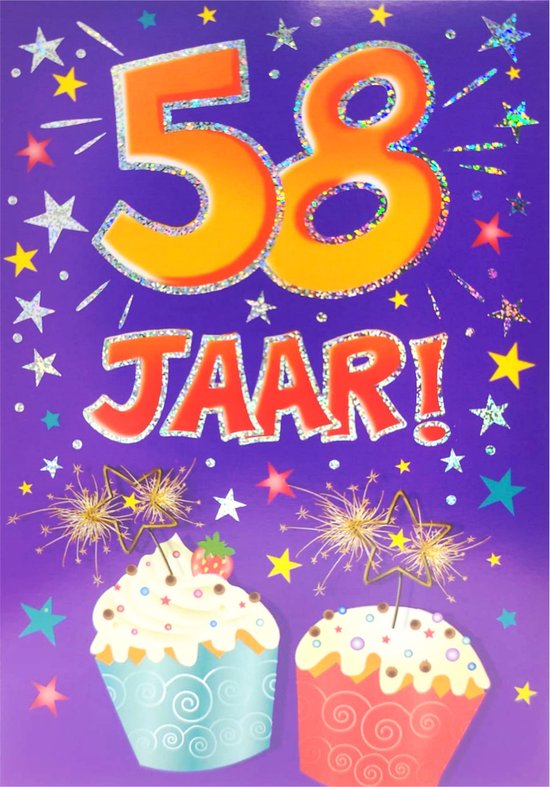 Kaart - That funny age - 58 Jaar - AT1039-D | bol.com
