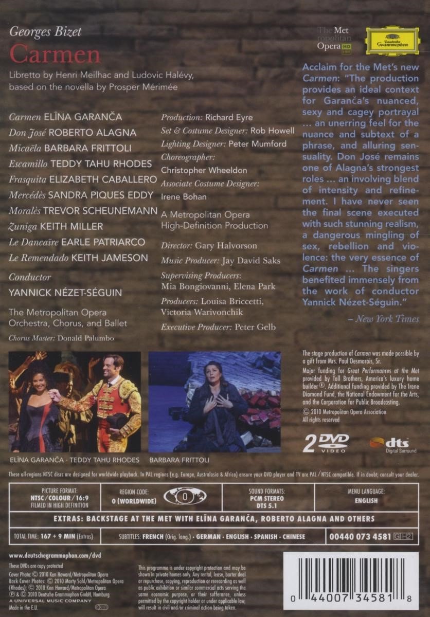 Elina Garanca, Metropolitan Opera Orchestra, Yannick Nézet-Séguin ...