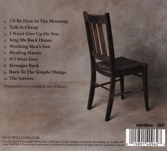Don Williams - Reflections (CD), Don Williams | Muziek | bol