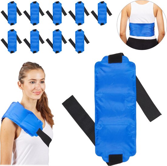 Relaxdays 10x hot cold pack - groot - schouder - warm kompres - cold ...