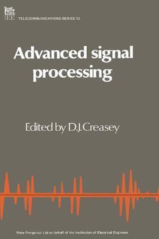 Telecommunications Advanced Signal Processing 9780863410376 Boeken Bol