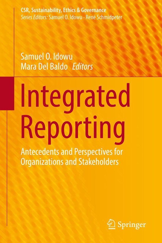 CSR, Sustainability, Ethics & Governance - Integrated Reporting (ebook ...