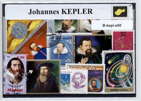 Johannes Kepler – Luxe postzegel pakket (A6 formaat) - collectie van ...