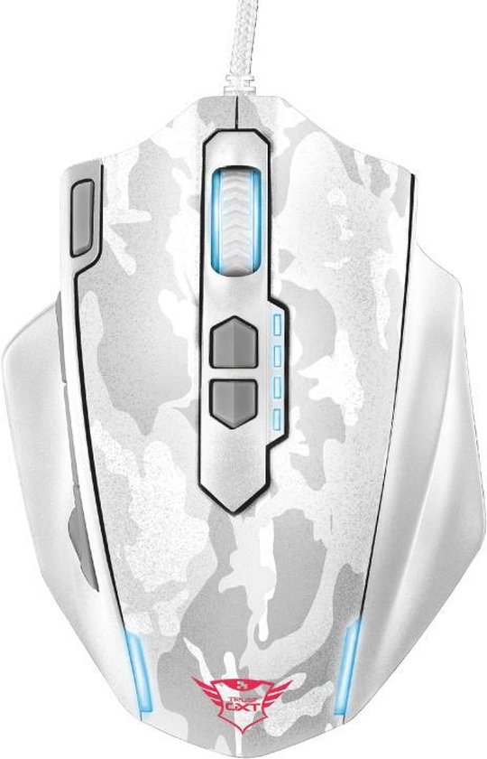 Trust GXT 155 - Gaming Muis - Wit Camouflage | bol
