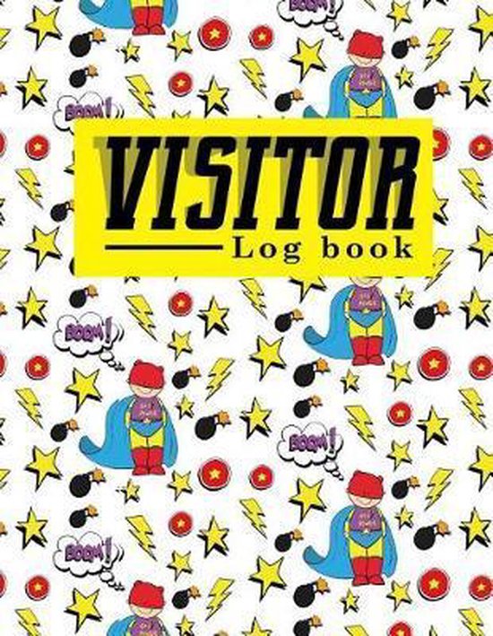 Visitor Log Books- Visitor Log Book, Rogue Plus Publishing ...