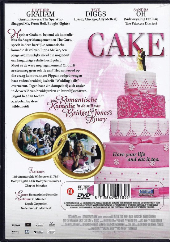 Cake (Dvd), David Sutcliffe | Dvd's | bol