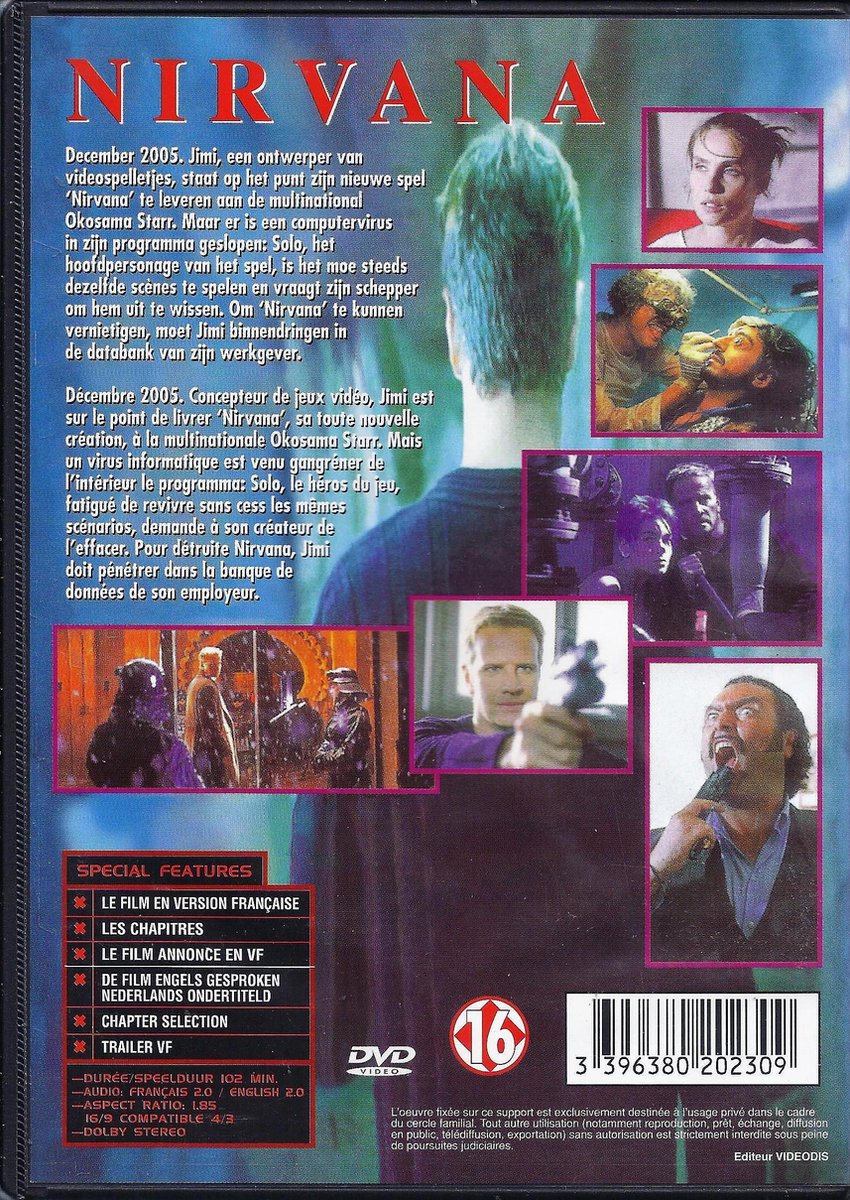 Nirvana (Dvd), Christopher Lambert | Dvd's | bol.com