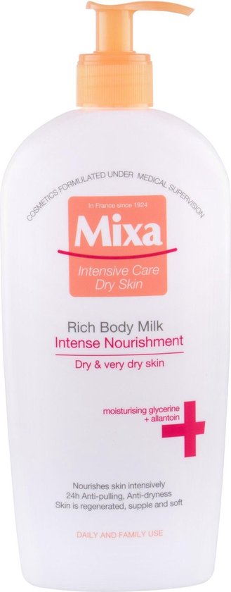 Mixa - Rich Body Milk Intensive Nourishing Body Lotion for dry skin ...