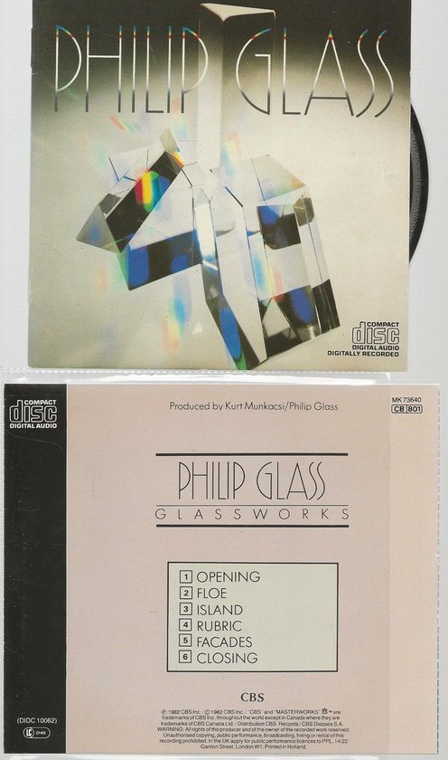 Glassworks - Music On Vinyl Classical release | bol