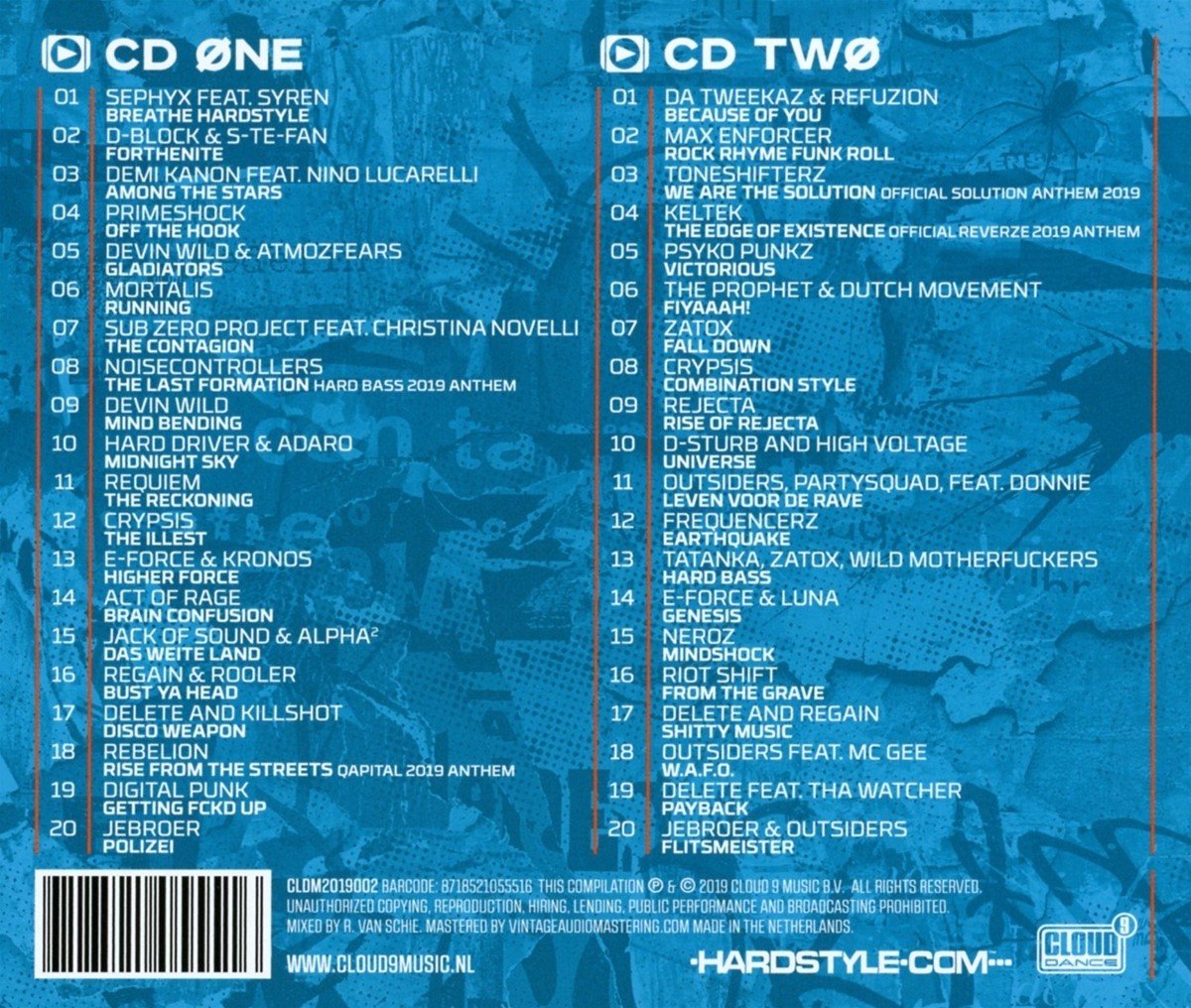 Various Artists - Hardstyle The Ult Coll Vol 1 2019 (CD), various artists | CD (album)... | bol.com