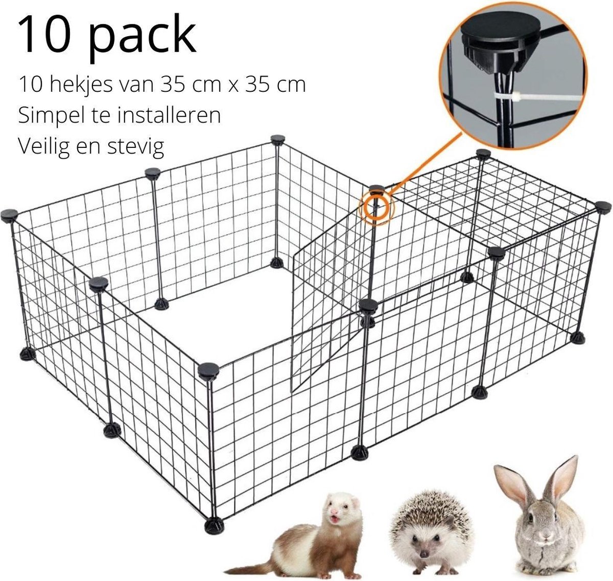 Opvouwbare Kennel - Hond en Kat - Huisdieren - Metalen Bench - Kooi ...