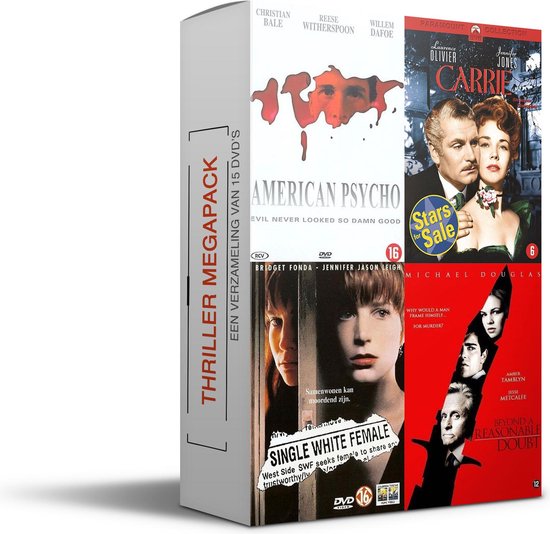 Thriller films 15 DVD collection (Dvd), Jürgen Prochnow | Dvd's | bol