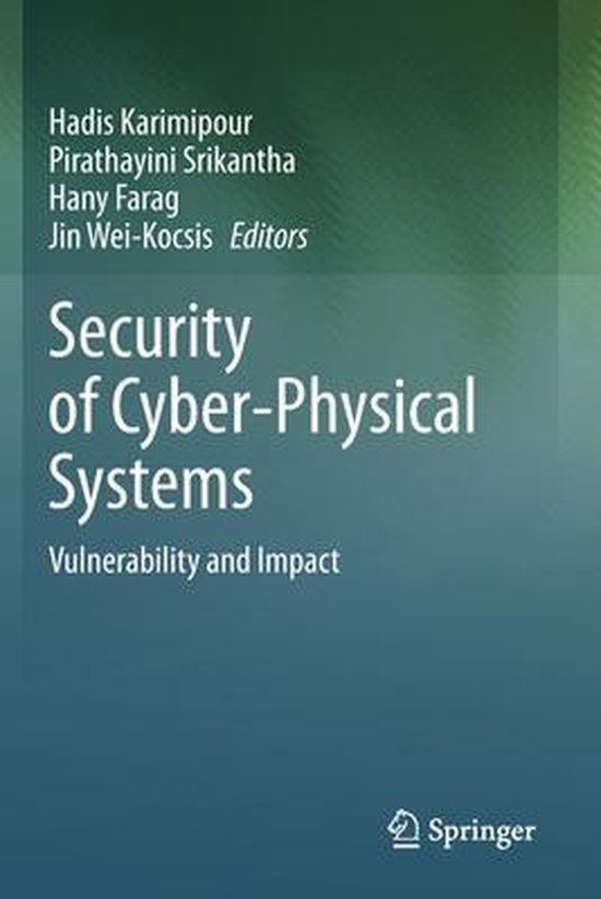 Security of Cyber-Physical Systems | 9783030455439 | Boeken | bol.com
