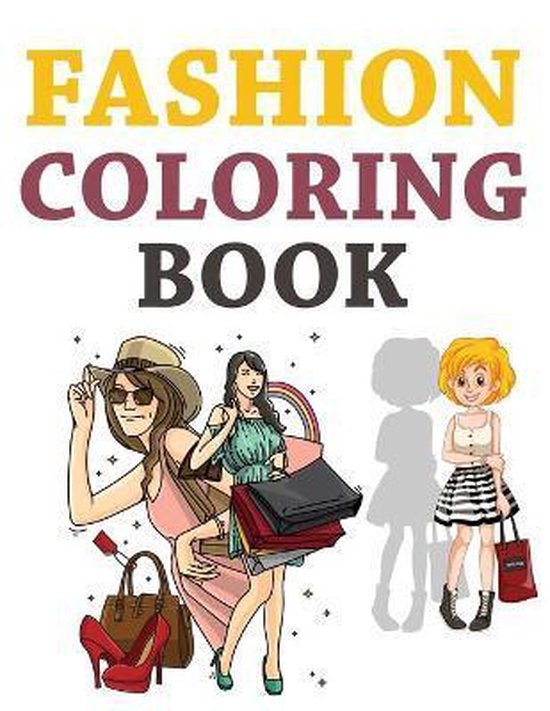 Fashion Coloring Book, Joy Press | 9798696554990 | Boeken | bol.com