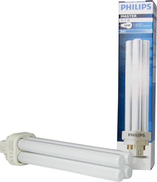 Philips PL-C 26W 840 4P MASTER Koel Wit | bol.com