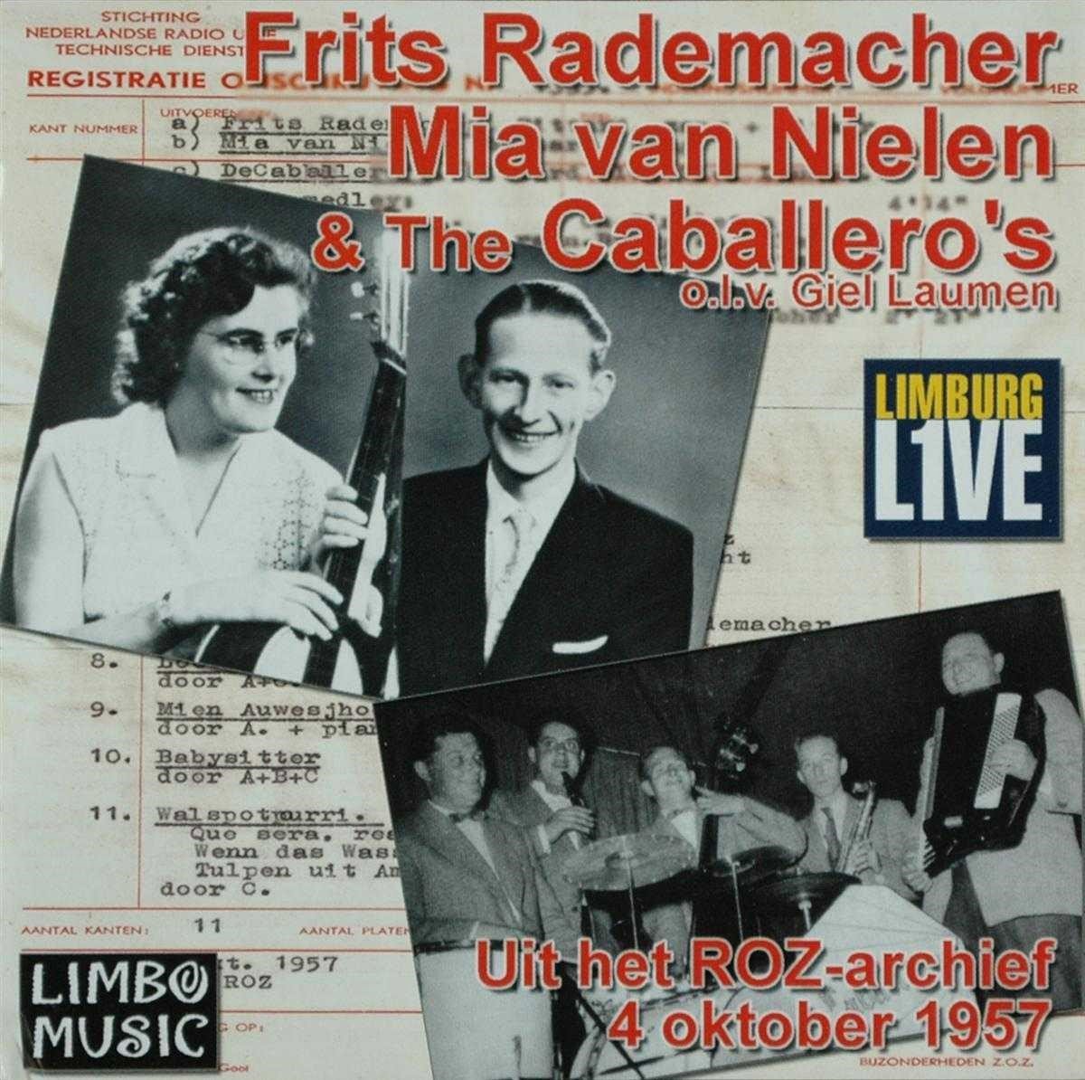 Frits & The Caballeros Rademacher - Limbrurgs L1ve (CD), Frits & The ...