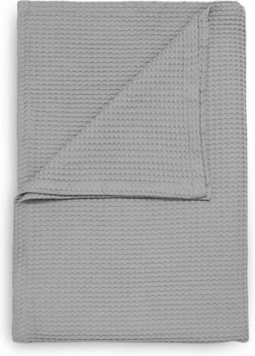 Heckett & Lane Waffle - Plaid - 180x260 cm - Glacier Grey | bol.com