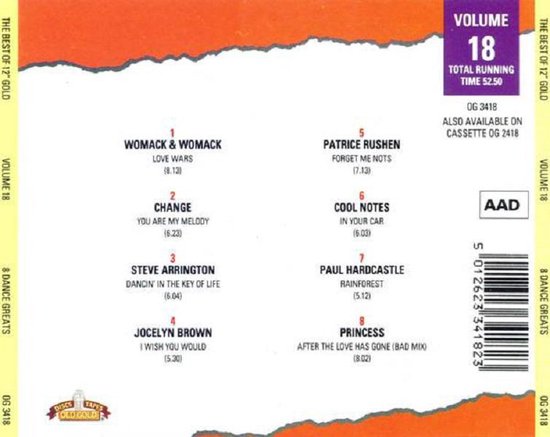Best Of 12 Inch Gold (Volume 18), Best Of 12 Inch Gold (Volume 18 ...