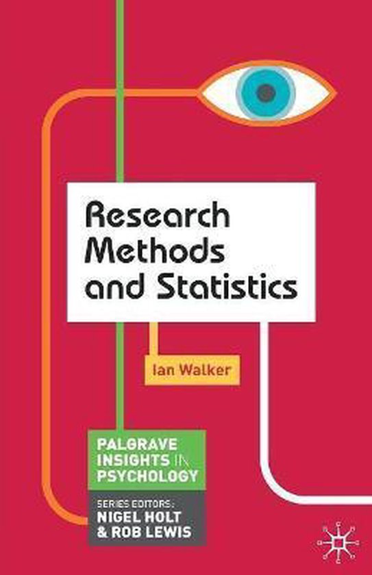 Research Methods and Statistics | 9780230249882 | Ian Walker | Boeken ...