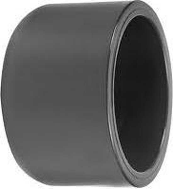 Mega Eindkap PVC-U 63 mm lijmmof 16bar grijs | bol