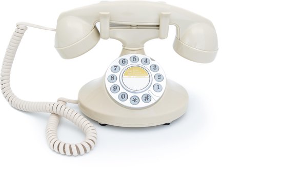 GPO 1922 Retro Vaste Telefoon Druktoets - modem aansluiting | bol.com