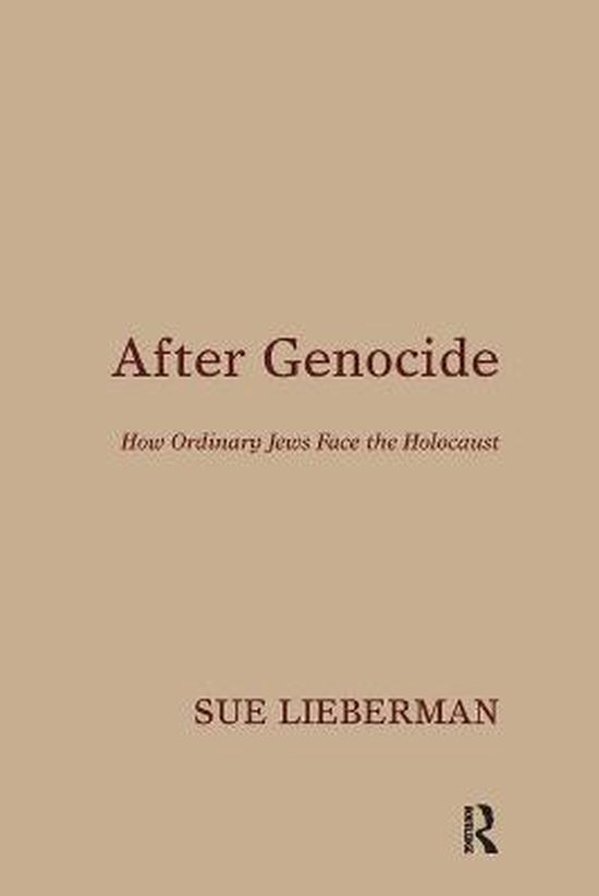 After Genocide | 9781782201922 | Sue Lieberman | Boeken | bol