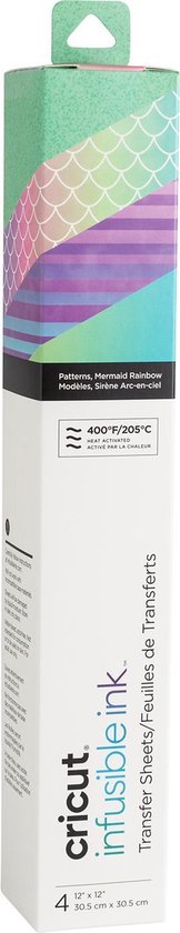 Cricut Infusible Ink Transfer Sheets 4-pack (Mermaid Rainbow) | bol.com