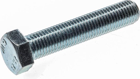 Kelfort Zeskanttapbout staal 8.8 verzinkt m16 x 80mm | bol.com
