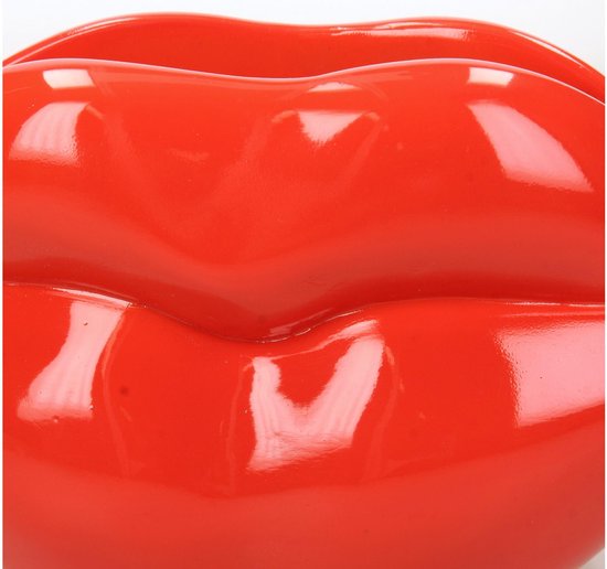Bloempot/ Vaas Lippen Rood | bol