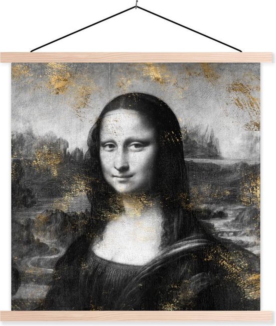 Porte Affiche Avec Affiche Affiche Scolaire Mona Lisa Leonardo De