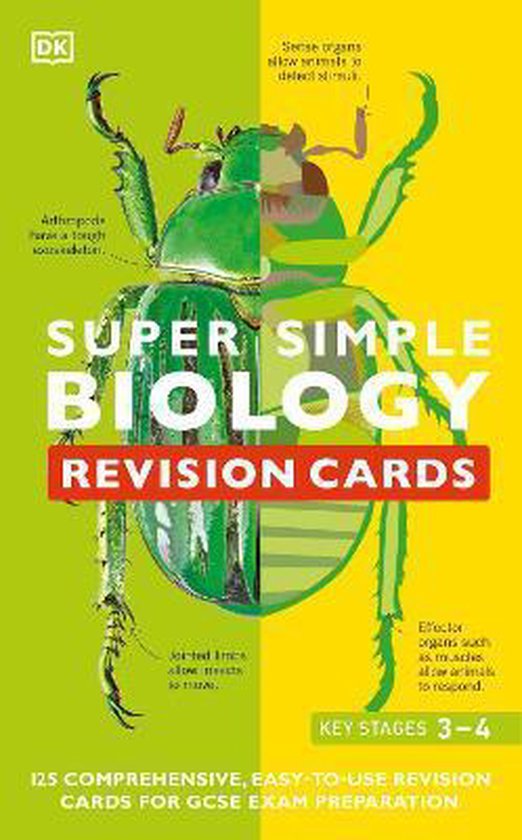 Super Simple Biology Revision Cards Key Stages 3 and 4 | 9780241515372 ...